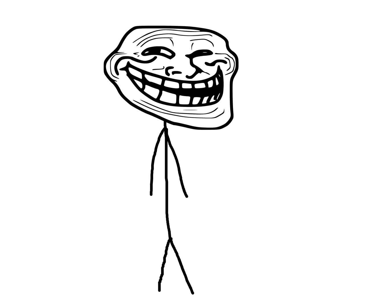 Troll Face Vault - Collection of Transparent Troll Meme Faces